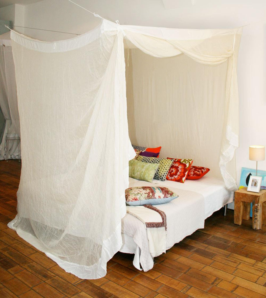 Rectangular BAMBOO Mosquito Net – Klamboe Collection